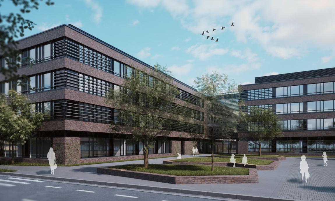 Baufortschritt im neuen EDEKA-Campus in Minden - DÄLKEN - Architektur ... Baufortschritt im neuen EDEKA-Campus in Minden - DÄLKEN - Architektur ...